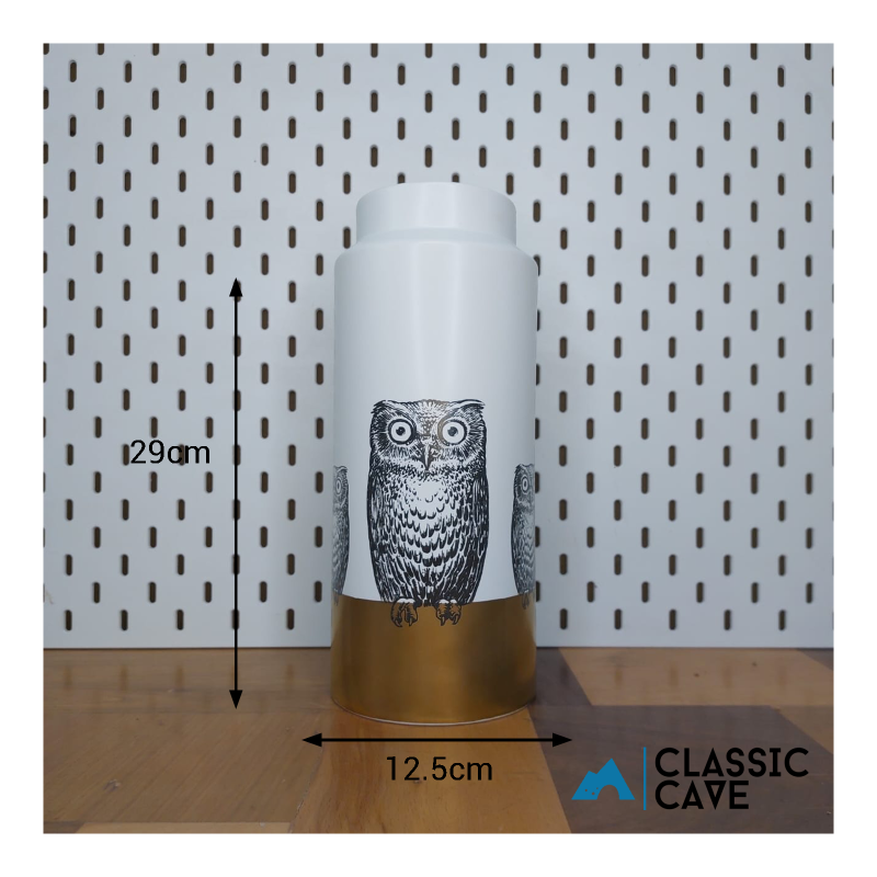Ceramic Owl Vase – Classic Cave